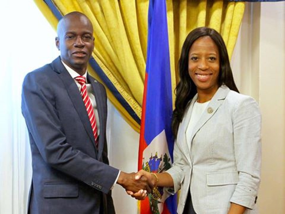 La congresswoman américaine Ludmya Bourdeau Love en Haiti! - Rezo Nòdwès