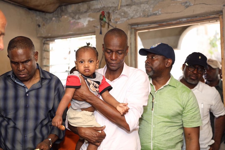 Port-de-Paix et Gros-Morne : Jovenel Moïse et PM Céant au chevet des ...