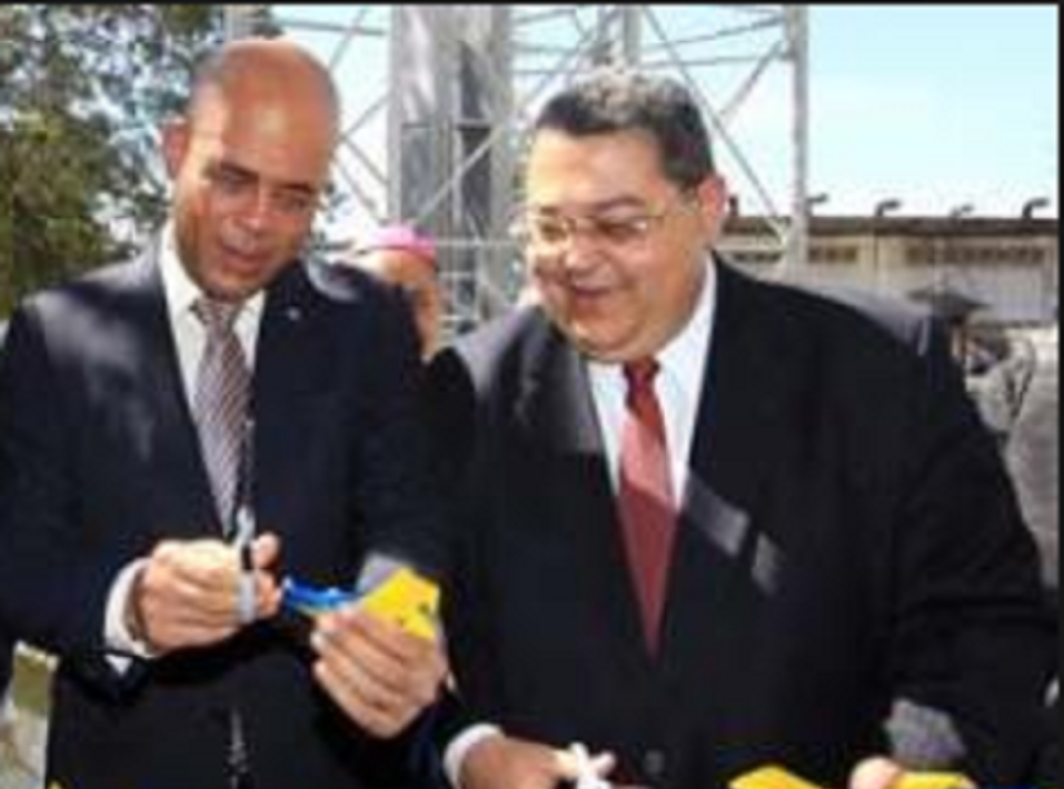 Les hommes d’affaires haïtiens Marc Antoine Acra, Carl Braun et Jean ...