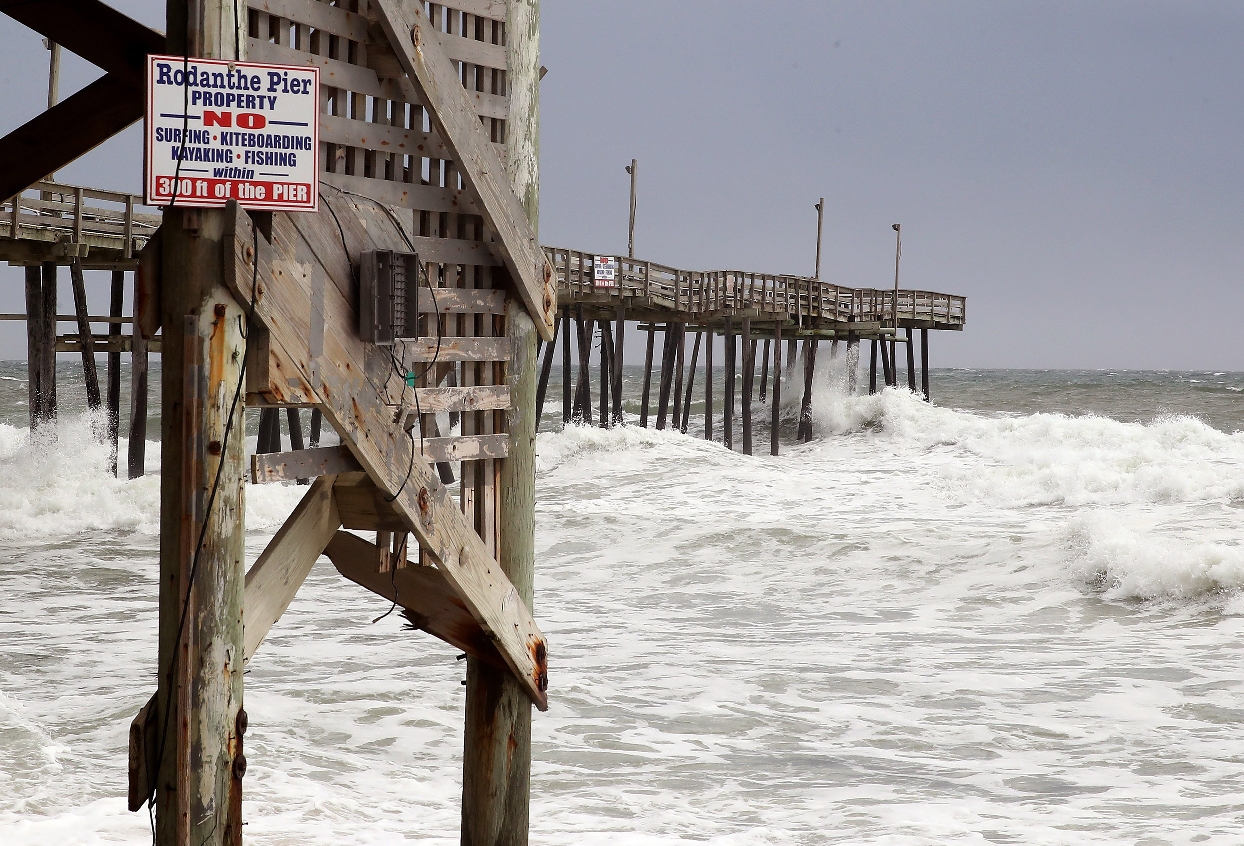 Caroline du Nord : Dorian se déferle sur la Cote est des États-Unis ...
