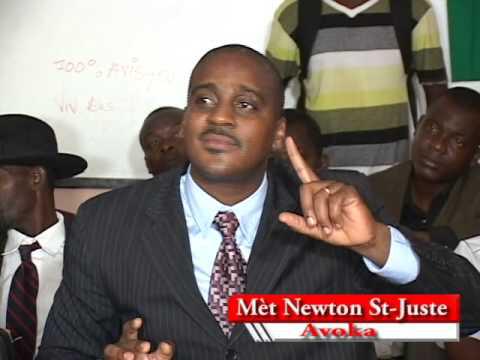 Renvoyé de l’ONA en 2009, Me. Newton St Juste, actuellement avocat de ...