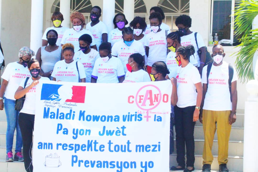 Port-de-Paix : CFANO, en lutte contre la Covid-19 - Rezo Nòdwès