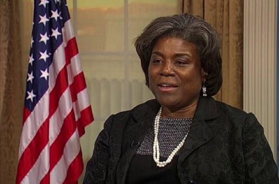 Etats-Unis | ONU : l’ambassadeur Linda Thomas-Greenfield qualifie de ...