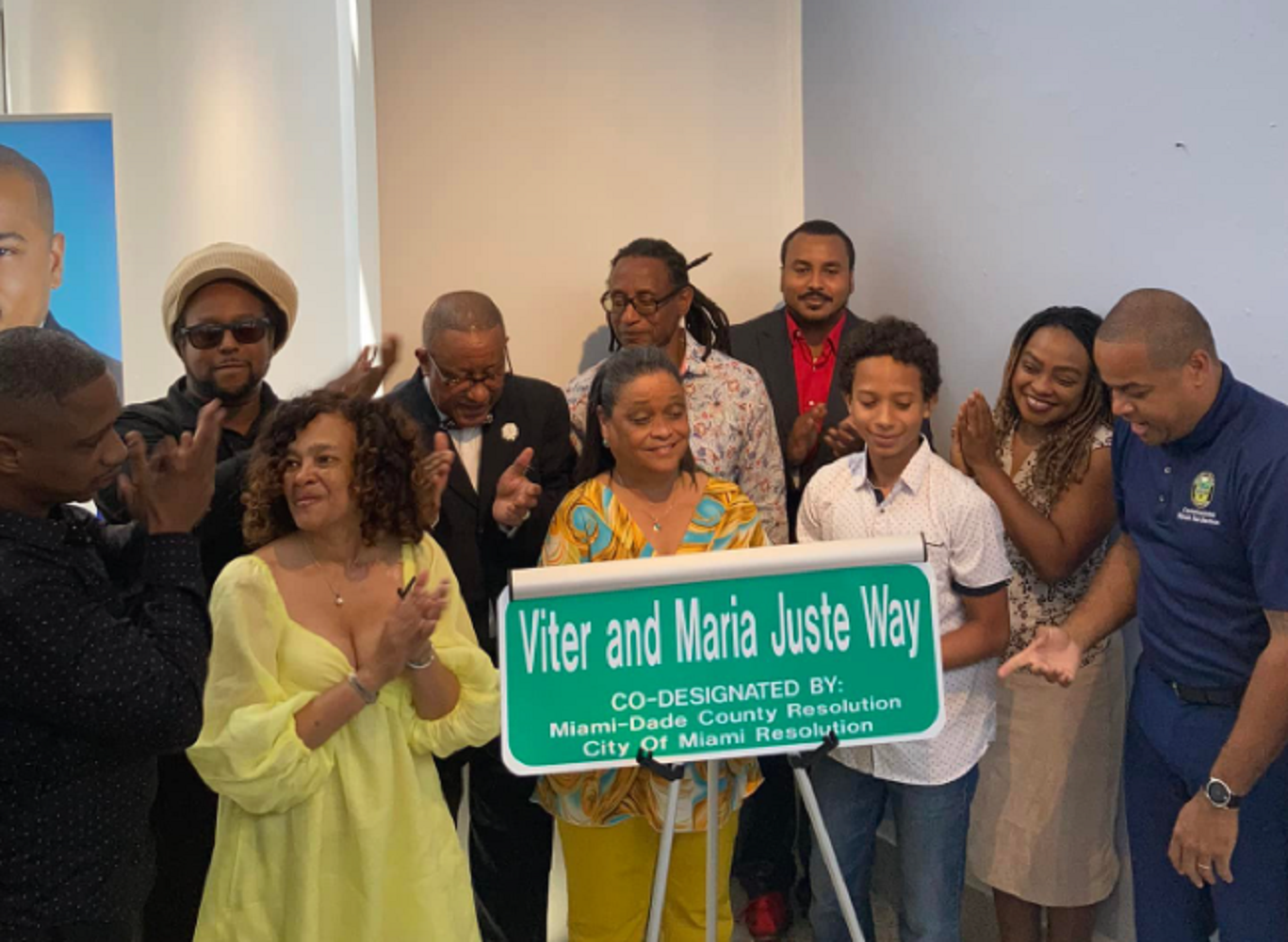 Miami : Une rue porte désormais le nom de Viter et Maria Juste ...