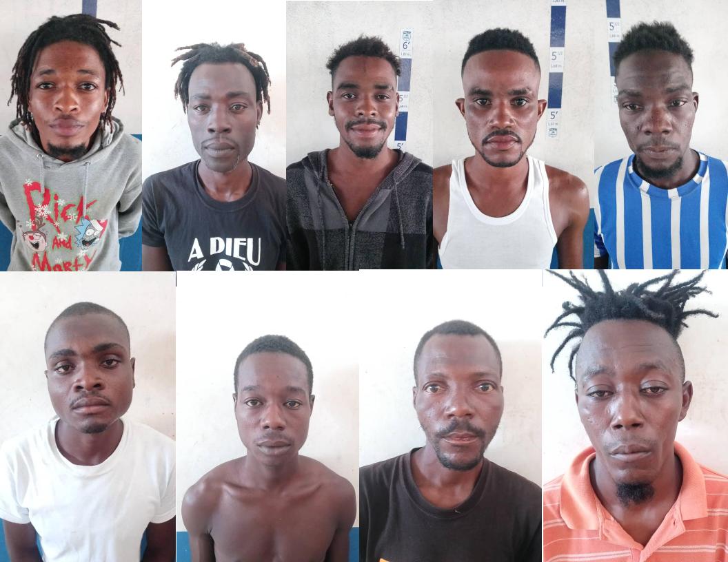 Neuf (9) présumés bandits proches du chef de gang Izo 5 Segond arrêtés ...