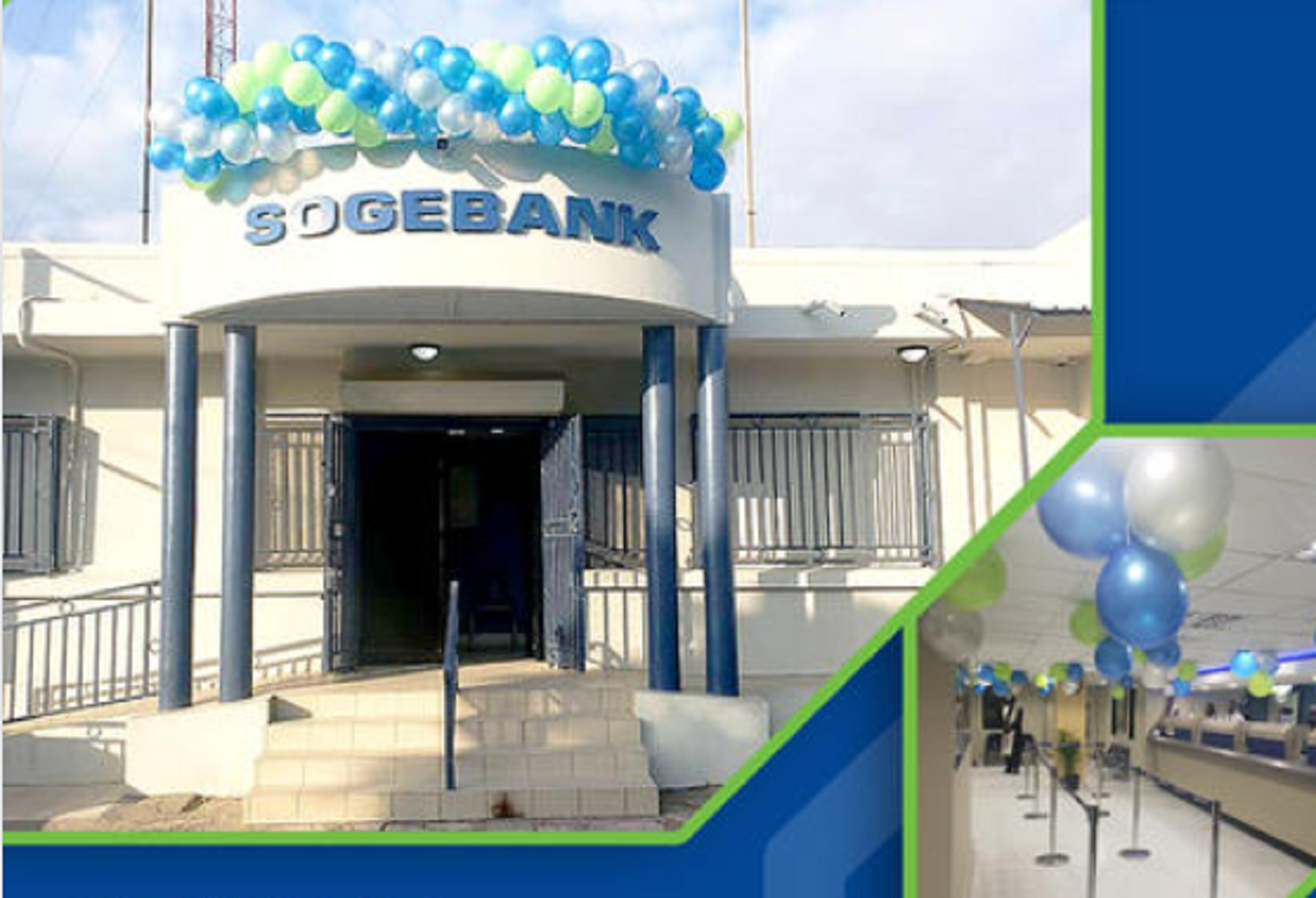 Cap-Haïtien : la succursale de la Sogebank de la Rue 17 et du Boulevard ...
