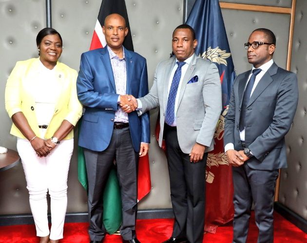 Kenya | Frédéric Leconte de la DCPJ en visite au DCI National Forensic ...