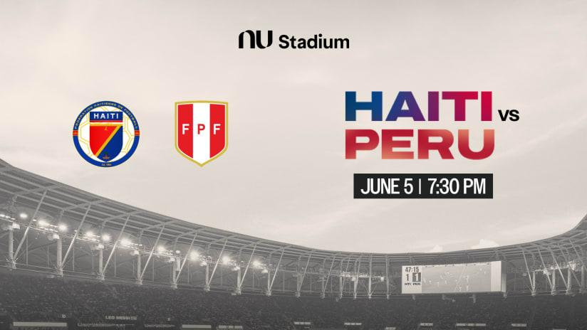 Haïti menait 1-0 avant d’être renversée par le Pérou vendredi soir à ...