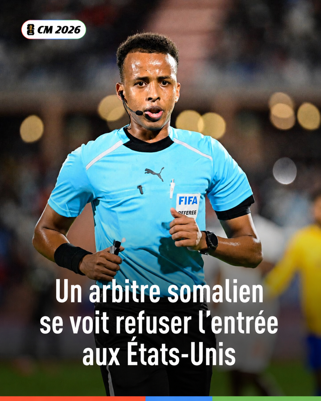 Miami : l’arbitre somalien Omar Artan, sélectionné pour le Mondial ...